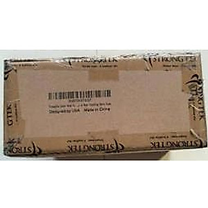 StrongTek Under Desk Footrest, Slanted Non-Slip Wooden Step Stool for Home and Office Chairs, Portable Ergonomic Posture Support for PC Gaming or Work Standing Desks