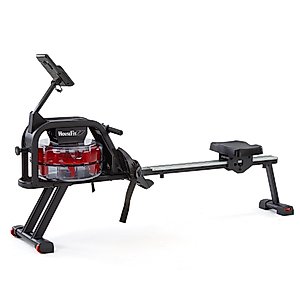 HouseFit Rowing Machine 300Lbs Weight Capacity for Home use 15-Level Magnetic Resistance Row Machine Exercise with LCD Display