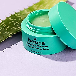 boscia Cactus Water Moisturizer - Vegan, Cruelty-Free, Natural Skin Care - Hydrating Face Moisturizer Made with Aloe Vera Gel and Cactus - For Combination to Oily Skin - 1.61 Fl Oz