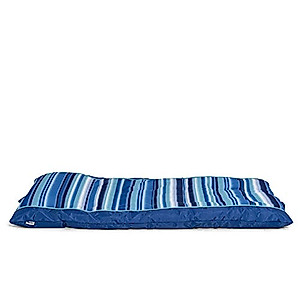 Big Joe Kona Float, Blurred Stripe Blue & Captain's Float 2.0 w/Cup Holder, Blurred Stripe Blue