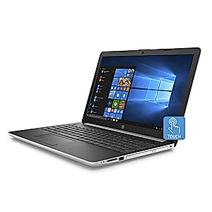 HP 15 Graphite Mist Laptop Touchscreen Intel Core i5-8250U 3.40 GHz 4GB SDRAM + 16GB Intel Optane Memory, 1TB HDD DVD, HD Webcam, Windows 10 (Renewed)