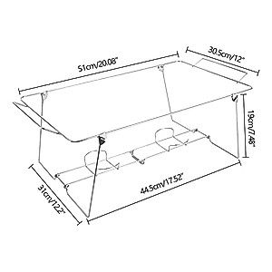 Chafing Wire Rack Buffet Stand - 24 Pack Full Size Racks for Dish Serving Trays Food Warmer Catering Supplies for Parties, Occasions, or Events