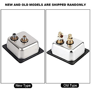 Kitchen Sink Glass Rinser, Stainless Steel Cup Washing Machine Automatic Rinser Pitcher Steaming Pitcher Washer Cleaner for Hotel Coffee Milk Tea Cup