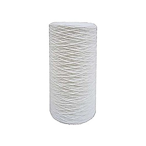 Tier1 20 Micron 10 Inch x 4.5 Inch | Polypropylene String Wound Whole House Sediment Water Filter Replacement Cartridge | Compatible with SWC-45-1020, Home Water Filter