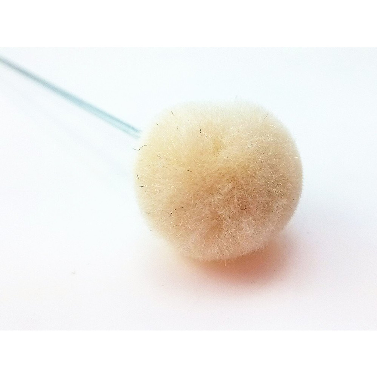 yueton Pack of 10 Wool Daubers with Metal Handle for Leather Dyes, Sealers