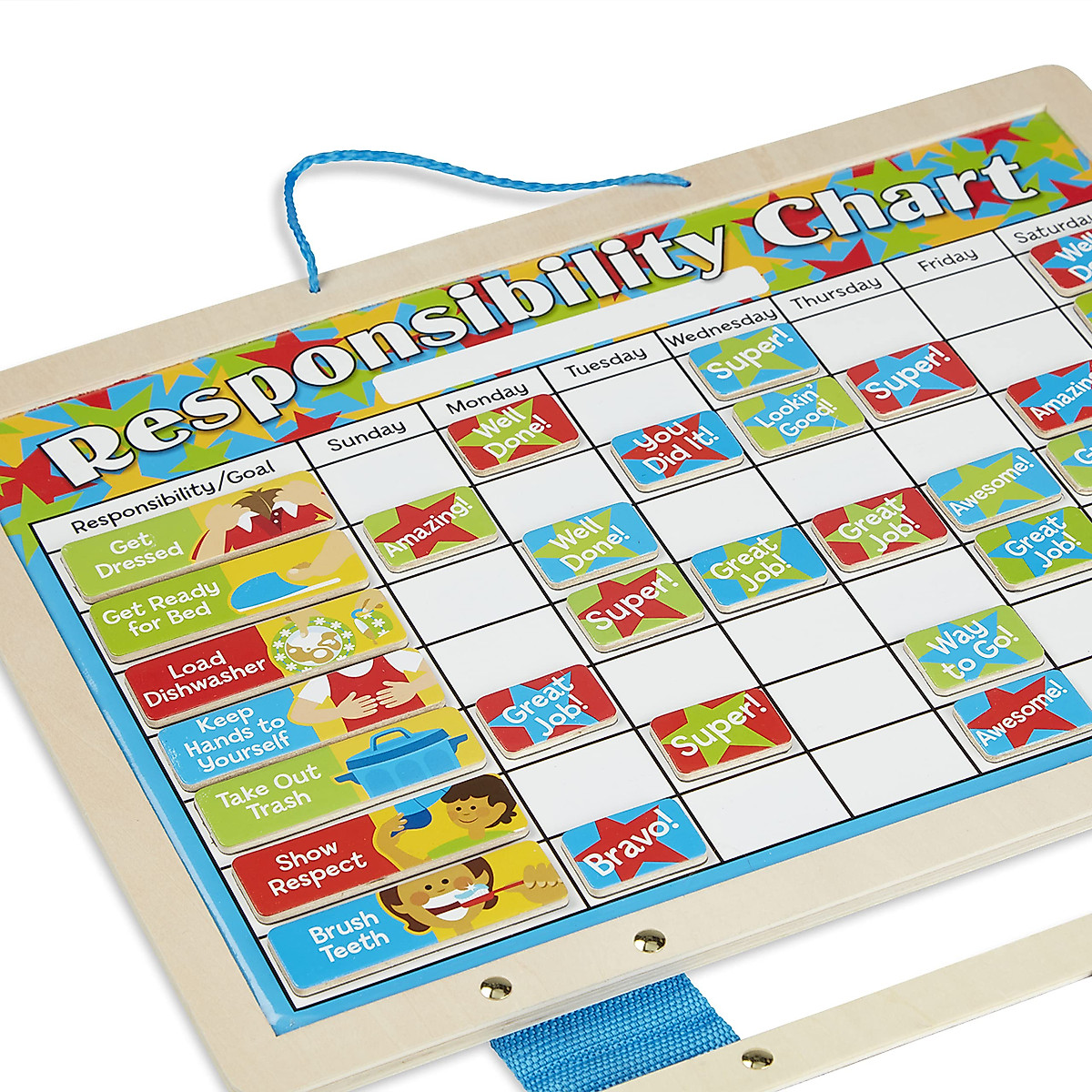 Melissa & Doug Magnetic Responsibility Chart