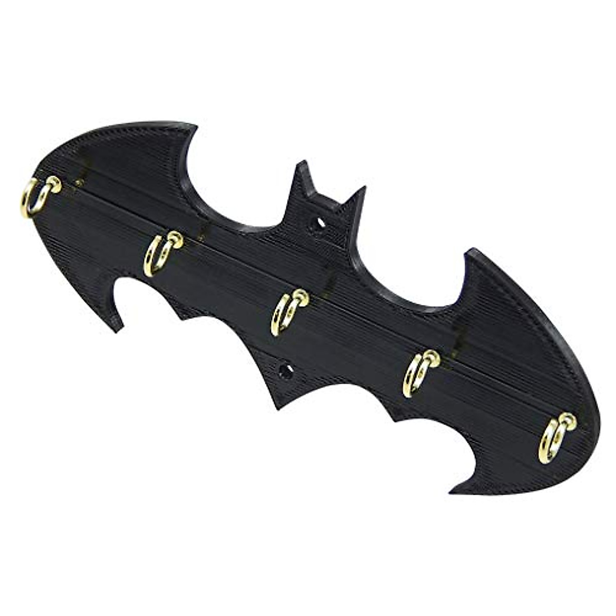 Medallurgy Retro Batman Key Rack Holder Hanger Hook Dark Knight Entryway Organization Decor Wall Key Hooks Jewelry Organizer