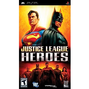 Justice League Heroes - Sony PSP
