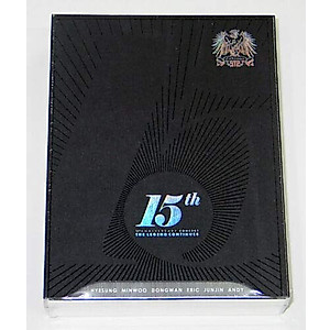 SHINHWA 15th Anniversary Concert The Legend Continues DVD + Photobook