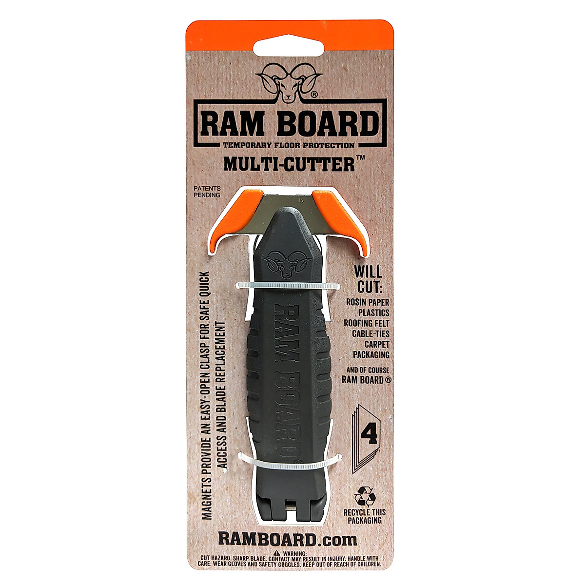 Ram Board Multi-Cutter, Cut Ram Board and Prevent Damaging Floors