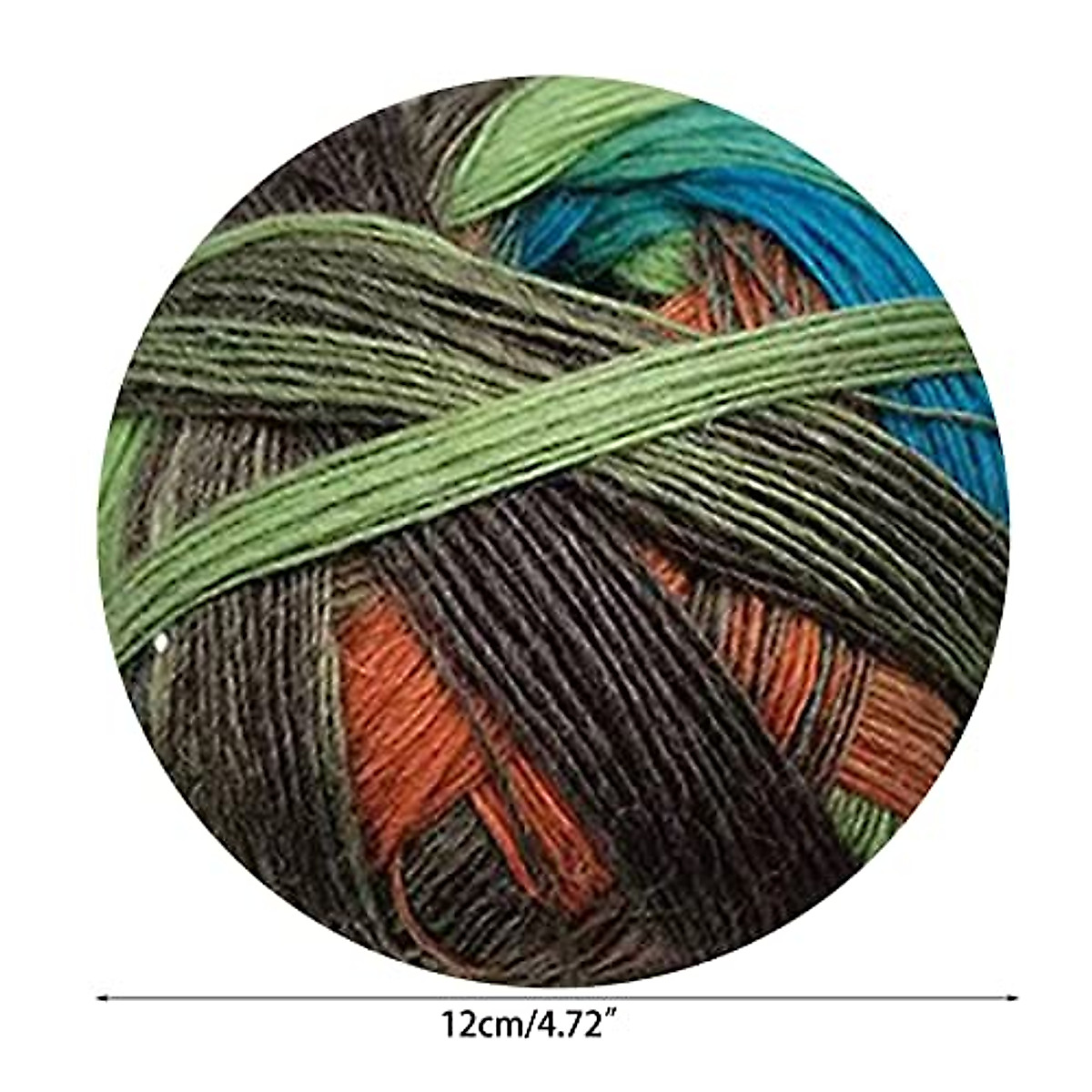 Wool Yarn Ball Thread Knitted Threads Soft and Comfortable Knitting for Mother Grandmother Crafts Making Gift