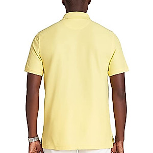IZOD Mens Solid Advantage Performance Polo Shirt Large Yellow