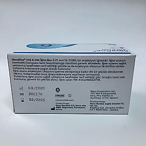 Novofine 6mm 31G Pen Needles