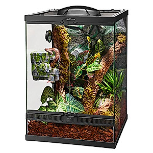 Zilla Vertical Décor Rock Cave 8.75 x 5.875 x 7.25",Grey