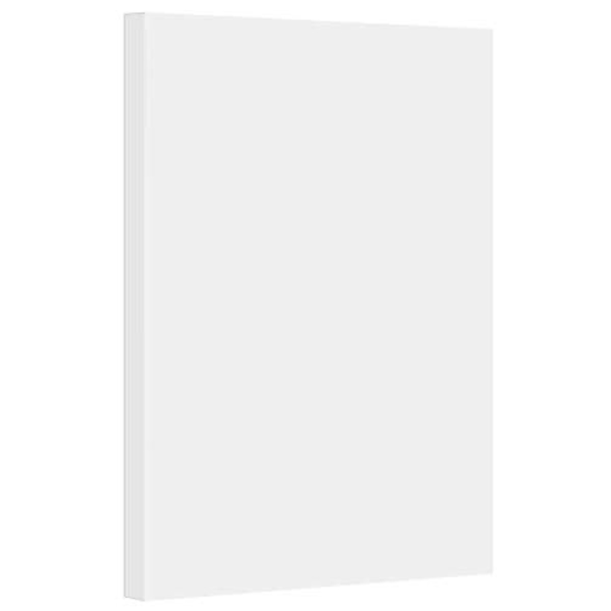 White Pastel Color Card Stock | 67Lb Cover Cardstock | 8.5" x 14" Inches | 50 Sheets Per Pack