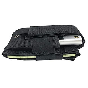 LefRight Multi Purpose MOLLE Compact Utility Gadget Phone Belt Holder Pouch Small with Carabiner