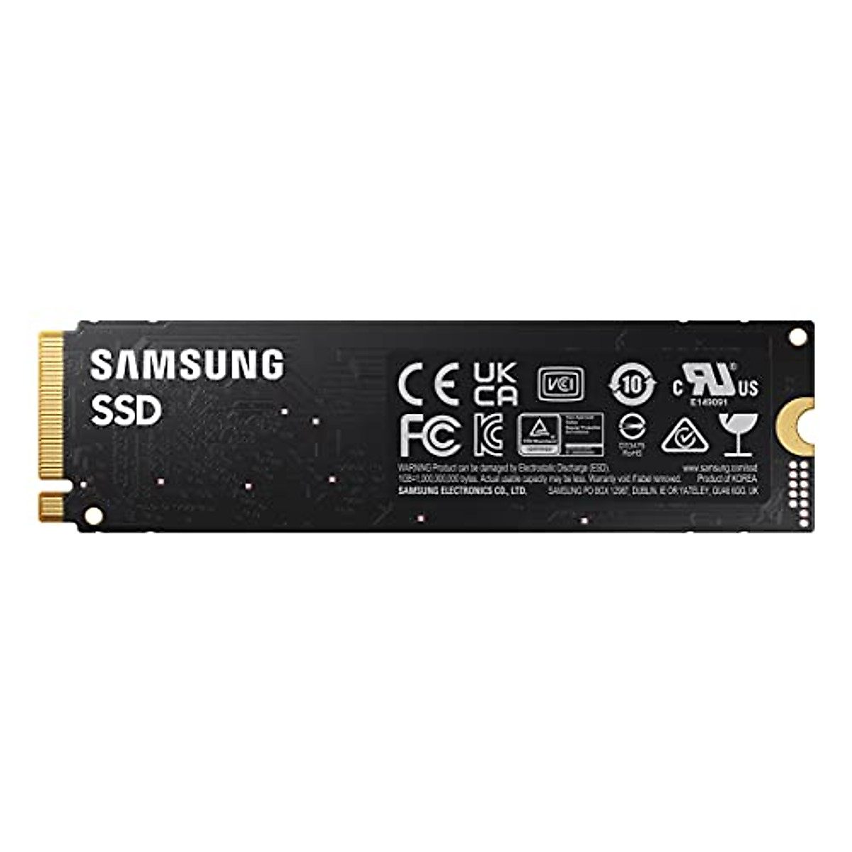SAMSUNG 980 SSD 500GB PCle 3.0x4, NVMe M.2 2280, Internal Solid State Drive, Storage for PC, Laptops, Gaming and More, HMB Technology, Intelligent Turbowrite, Speeds up-to 3,500MB/s, MZ-V8V500B/AM