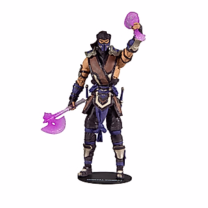McFarlane Toys Mortal Kombat Sub Zero (Winter Purple Skin) 7" Action Figure