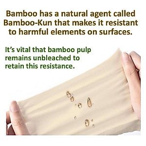 Purafide Premium-Quality, All-Natural Bamboo Paper Towels, Tree-Free, Chemical-Free, Extra Durable, Super Absorbent, Select-a-Size 2-Ply, 90 Sheets Per Roll. (PT 6 Rolls)