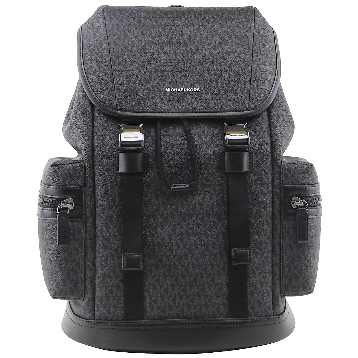 Michael Kors Men's Signature Cooper Backpack In Black, Style 37U0MCOB6B