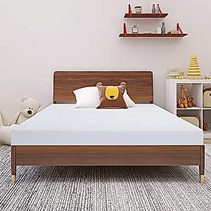 Opoiar Twin Mattress,6 Inch Green Tea Memory Foam Mattress in a Box with Breathable Cover,Medium Firm Mattress for Bunk Bed,Trundle Bed,CertiPUR-US Certified/Made in USA,Twin