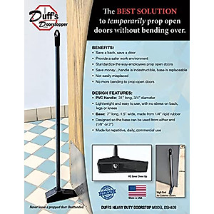 Duff Handle doorstops (PVC)