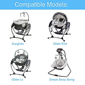Universal DuetSoothe Power Cord,AC Power Adaptor for Graco Simple Sway,Glider LX,Glider Elite, Glider Premier, Glider Lite, Glider Petite LX, Sweetpeace,DuetConnect LX, Sweet Snuggle