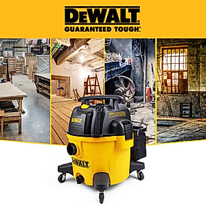 DEWALT DXV09P 9 gallon Poly Wet/Dry Vac, Yellow