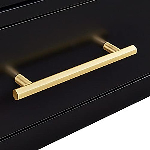 Signature Hardware 951878-RUMB-0 Radke 48" Free Standing Single Vanity Cabinet Set with Wood Cabinet, Quartz Vanity Top and Rectangular Undermount Sink - No Faucet Holes