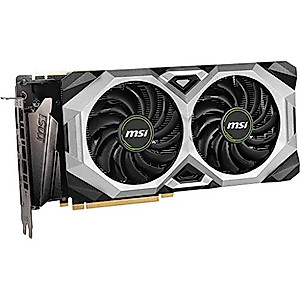 MSI Gaming GeForce RTX 2080 Super 8GB GDRR6 256-Bit HDMI/DP Nvlink Torx Fan Turing Architecture Overclocked Graphics Card (RTX 2080 Super Ventus XS OC) (Renewed)