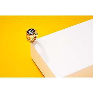 Pikoo: Unisex Digital Ring Watch w/Made in Japan Movement, One Size Fits All (Classic Black)