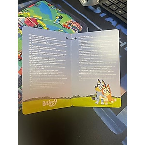 Bluey Filled Pencil Case with Stationery for Kids, School Supplies Coloring Pencils, Notepad - Gifts for Kids