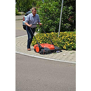 Haaga 697 Profi-line Battery Powered Triple Brush Sweeper, 38" Width