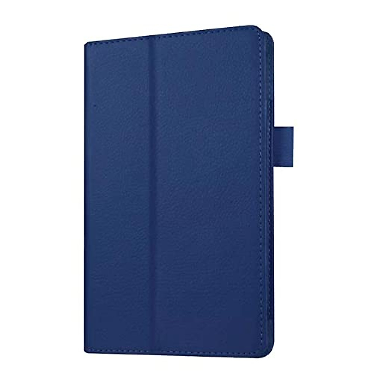 ZZOUGYY Tablet Cover for Amazon Kindle Fire 7 5th Generation(Model:SV98LN,2015 Release),Ultra Slim Folio Stand Lightweight Leather Case for Kindle Fire HD7 5th Gen 7" (Li-Dark Blue)