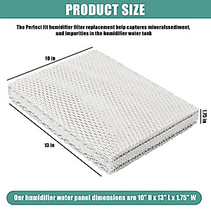 45 Water Panel Humidifier Filter Pad Replacement Compatible with Aprilaire Whole House Humidifier Models 400, 400A, 400M Humidifier Parts, Furnace Humidifier Filter Accessories -(2 Pack)