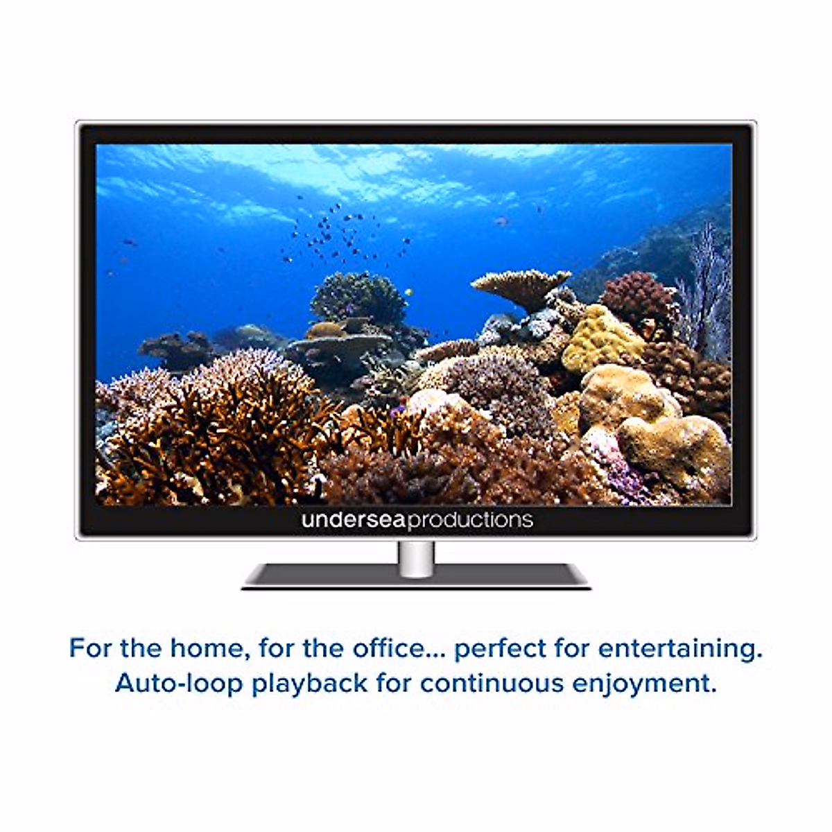 Reefscapes: Nature's Aquarium DVD, nature video of tropical fish and coral reefs filmed in the ocean, for relaxation and ambience