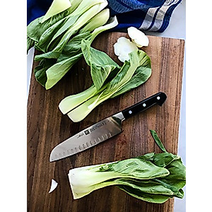 ZWILLING Pro 7-inch Hollow Edge Santoku Knife