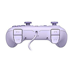 8Bitdo Ultimate C Wired Controller for Windows PC, Android, Steam Deck & Raspberry Pi (Lilac Purple)