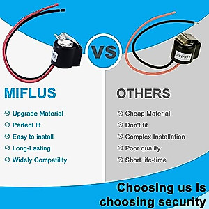 Sikawai WPW10225581 Defrost Thermostat Replacement Part-Perfectly Fit for Whirl-pool Refrigerator Defrost Thermostat-Replaces WPW10225581 AP6017375 2149849 2321799 PS11750673