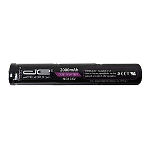 Digital Energy DE 75175 Replacement Battery for Streamlight Stinger Flashlights - 2000Mah 3.6V Nicad Battery