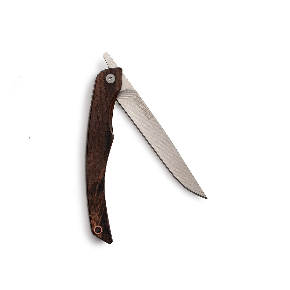 Barebones Folding Knife - Outdoor Knife and Camping Tool - Small Pocket Knife (Single)