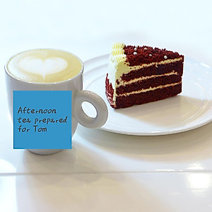 (12 Pack) Sticky Notes 3x3 Inches, ZCZN Neon Color Self-Stick Note Pads, Colorful Sticky Notes Bulk, Easy to Post for Home, Office, School - 60 Sheets/Pad