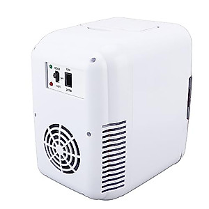 Mavis Laven Mini Fridge Portable Small Car Fridge for Cosmetics (Blue)