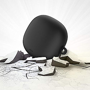 Compatible with Anker Soundcore Liberty Air 2 Pro Case, Youkei Silicone Case Cover Easy Carrying Protective Case Cover Compatible with Anker Soundcore Liberty Air 2 Pro (Black)