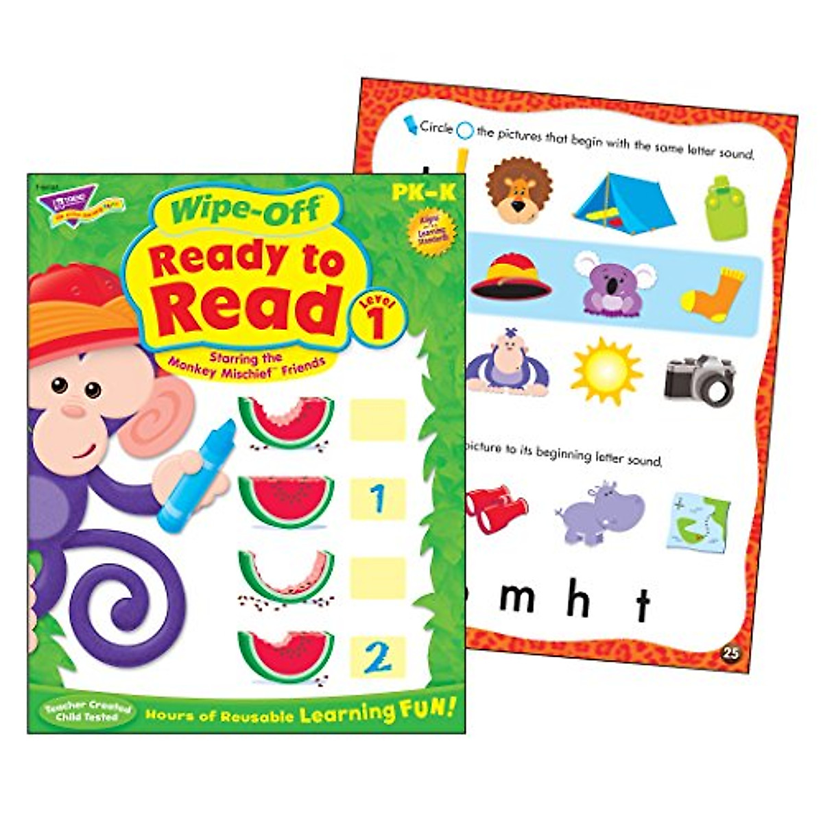 Ready to Read–1 (Monkey Mischief®) Wipe-Off® Book