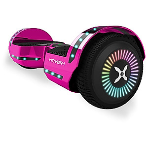 Hover-1 Chrome 2.0 Electric Self Balancing Hoverboard with 7 mph Max Speed, Dual 200W Motors, 6 Mile Range, and 6.5” Wheels Electric Hoverboard