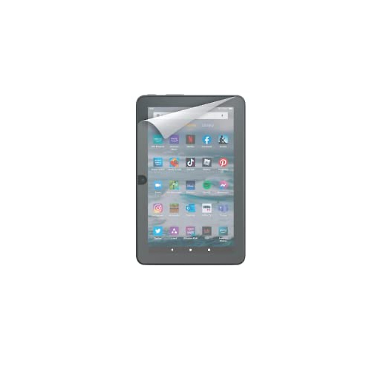 NuPro Anti-Glare Screen Protector with Antimicrobial Technology for Amazon Fire 7 Tablet (12th generation, 2022 release), 2-pack