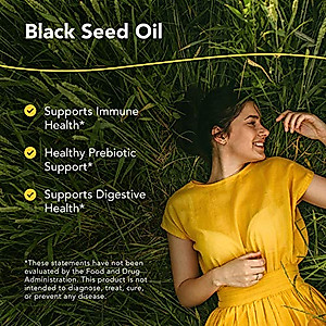 NORTH AMERICAN HERB & SPICE Black Seed Oil Absorb-Max TQ - 2 fl. oz. - Sublingual Mycellized Drops - Immune Support & Digestive Health - Oil of Oregano - Non-GMO - 52 Total Servings