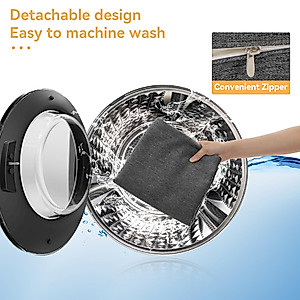 ROFIELTY Bench Cushion 39 inch, Durable Bench Cushions for Indoor Furniture, Window Seat Cushions Indoor, Personalized Custom Bench Cushion (39x15x2inch,Dark Gray)