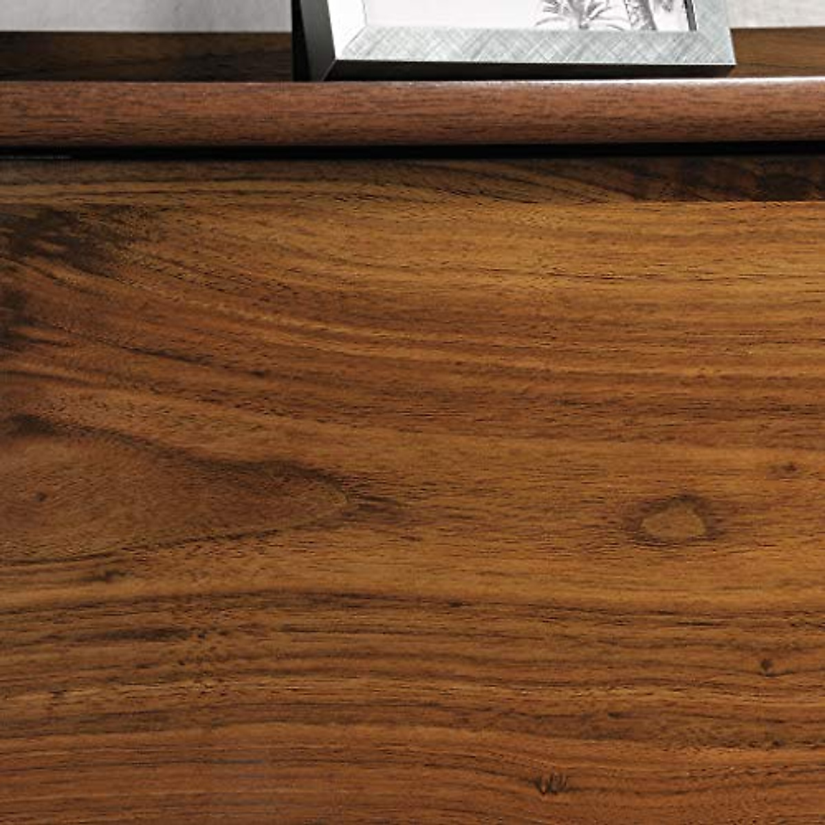 Sauder Harvey Park Wall Desk, Grand Walnut Finish